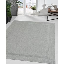 Teppich the carpet "Mistra", grau, B:80cm H:1mm L:200cm, Polypropylen, Teppiche, Teppich