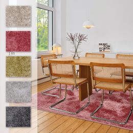 Teppich Astra "Stevie 250", altrosa, B:120cm H:9mm L:180cm, Polypropylen, Teppiche, Teppich, weicher Kurzflor, gewebt, Wohnzimmer, Schlafzimmer