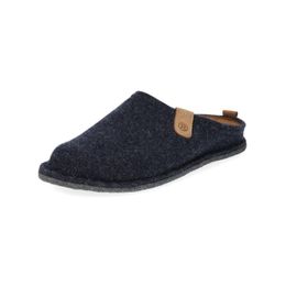 Hausschuh Rohde "Rohde Hausschuhe Filz", Herren, Gr. 40, ocean, Filz, Schuhe Hausschuh