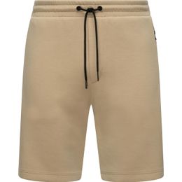 Shorts Ragwear "Satom Shorts", Herren, Gr. XXL (56), Normalgr&ouml;&szlig;en, beige (sand), Material: 47% Modal, 47% Polyester, 6% Elasthan, gerade knieumspielend, Hosen Shorts, Modische kurze Herren Jogginghose