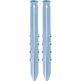 Berger StrongPeg Mammuthering 40 cm aus Stahl f&uuml;r harte B&ouml;den (2 St&uuml;ck) - Zeltheringe & Abspannmaterial