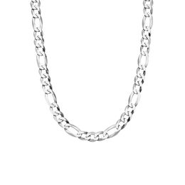 Collier Lady, silber (silber 925), Halsketten, Damen, 50, Silber 925 (Sterlingsilber), L: 50, Collier