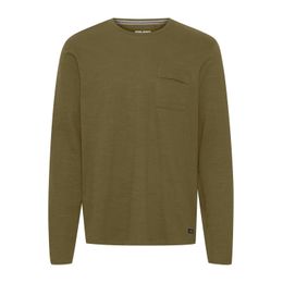 Langarmshirt Blend "Langarmshirt BHTee", Herren, Gr. L, gr&uuml;n (military olive), Obermaterial: 100% Baumwolle CO., Shirts Langarmshirt