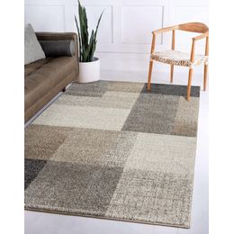 Teppich the carpet "Pearl", beige, B:240cm H:11mm L:330cm, Polypropylen, Teppiche, Teppich, moderner dichter Wohnzimmer Teppich Konturenschnitt