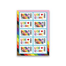 Limitierte Sonderedition "#LIEBE GEWINNT 2026" - Pride-Edition, Briefmarke zu 0,95 &euro;
