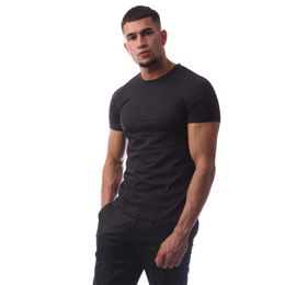 BOSS - "Teebo" T-Shirt f&uuml;r Herren (Dunkelblau)