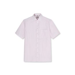 Businesshemd OLYMP "OLYMP Luxor, comfort fit, New Kent", Herren, Gr. 44, Normaler Arm, hellros&eacute;, 100% Baumwolle, Hemden