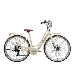 Adriatica Elektro-Citybike RETRO 28 Zoll, creme