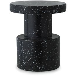 Normann Copenhagen Hocker Bit Terrazzo Schwarz