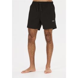 Badeshorts NOU "Fortuna", Herren, Gr. 4XL, US-Gr&ouml;&szlig;en, schwarz, 100% Polyester, unifarben, Badehosen Badeshorts, mit Mesh Innenhose