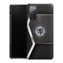 DeinDesign Galaxy S20 FE Handy Premium Case Smartphone Handyh&uuml;lle Schutzh&uuml;lle gl&auml;nzend Eintracht Braunschweig Metallic Look Official Licensed Product Premium 