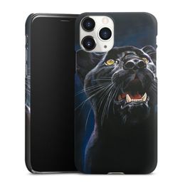 DeinDesign iPhone 11 Pro Handy Premium Case Smartphone Handyh&uuml;lle Schutzh&uuml;lle matt Panther Jungle Animals Premium Case