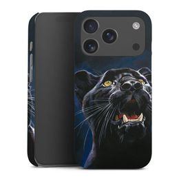 DeinDesign iPhone 17 Pro Handy Premium Case Smartphone Handyh&uuml;lle Schutzh&uuml;lle matt Panther Animals Jungle Premium Case