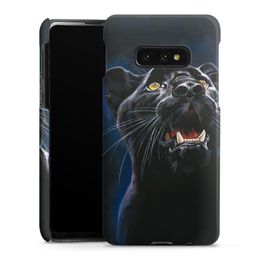 DeinDesign Galaxy S10e Handy Premium Case Smartphone Handyh&uuml;lle Schutzh&uuml;lle matt Panther Animals Jungle Premium Case