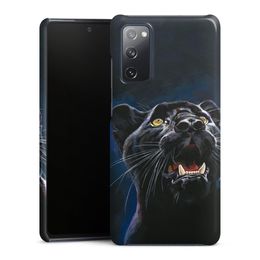 DeinDesign Galaxy S20 FE Handy Premium Case Smartphone Handyh&uuml;lle Schutzh&uuml;lle gl&auml;nzend Panther Animals Jungle Premium Case