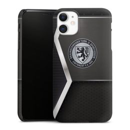 DeinDesign iPhone 11 Handy Premium Case Smartphone Handyh&uuml;lle Schutzh&uuml;lle matt Metallic Look Eintracht Braunschweig Official Licensed Product Premium Case