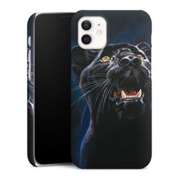 DeinDesign iPhone 12 mini Handy Premium Case Smartphone Handyh&uuml;lle Schutzh&uuml;lle matt Panther Animals Jungle Premium Case