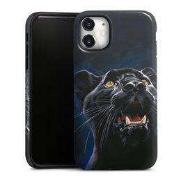 DeinDesign iPhone 11 Handy Panzer Handyh&uuml;lle robuste Outdoor H&uuml;lle Schutzh&uuml;lle gl&auml;nzend Panther Jungle Animals Tough Case