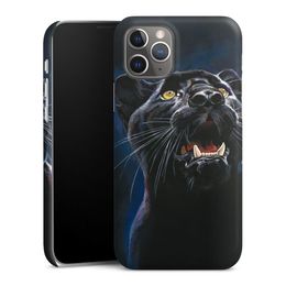 DeinDesign iPhone 12 Pro Handy Premium Case Smartphone Handyh&uuml;lle Schutzh&uuml;lle matt Panther Animals Jungle Premium Case
