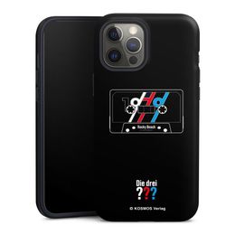 DeinDesign iPhone 12 Pro Handy Panzer Handyh&uuml;lle robuste Outdoor H&uuml;lle Schutzh&uuml;lle matt Official Licensed Product Die Drei ??? Cassette Tough Case