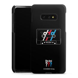 DeinDesign Galaxy S10e Handy Premium Case Smartphone Handyh&uuml;lle Schutzh&uuml;lle matt Official Licensed Product Die Drei ??? Cassette Premium Case