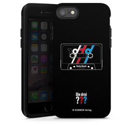 DeinDesign iPhone SE (2020) Handy Panzer Handyh&uuml;lle robuste Outdoor H&uuml;lle Schutzh&uuml;lle matt Official Licensed Product Die Drei ??? Cassette Tough Case