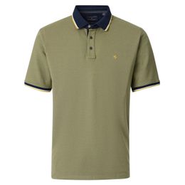 Poloshirt Casamoda "Casamoda Polo-Shirt uni", Herren, Gr. L, hellgr&uuml;n, 95% Baumwolle, 5% Elasthan, Shirts