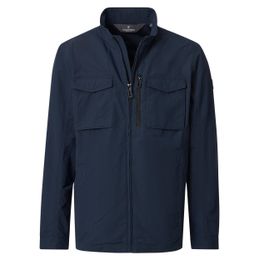 Sommerjacke Casamoda "Casamoda Sommerjacke uni", Herren, Gr. L, blau, 100% Polyamid, Jacken