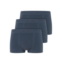 Trunk Jockey "Everyday Seamless", Herren, Gr. XXL/XXXL, blau (just denim), Jersey, Obermaterial: 78% Viskose, 18% Polyamid, 4% Elasthan, unifarben, figurbetont, Unterhosen, nahtlos und mit mittlerer Bundh&ouml;he