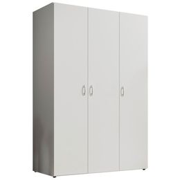 Boxxx Dreht&uuml;renschrank, Wei&szlig;, Holzwerkstoff, 4 F&auml;cher, 176 cm, Schlafzimmer, Kleiderschr&auml;nke, Dreht&uuml;renschr&auml;nke
