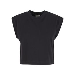 T-Shirt Urban Classics "Urban Classics Ladies Oversized Boxy Heavy Tee", Damen, Gr. XL, schwarz, 100% Baumwolle, unifarben, oversize, Rundhals, Shirts T-Shirt