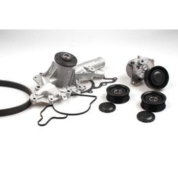 Hepu Wasserpumpe + Keilrippenriemensatz PK01391 f&uuml;r Chrysler DODGE Mercedes VAG