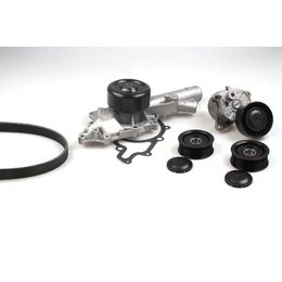 Hepu Wasserpumpe + Keilrippenriemensatz pk15310 f&uuml;r Chrysler Mercedes VAG