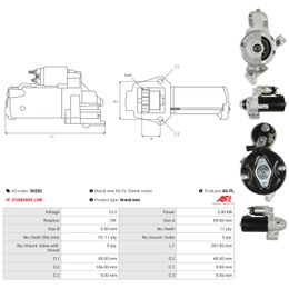 AS-PL Starter s0292 f&uuml;r STEYR BMW