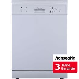 Hanseatic Standgeschirrsp&uuml;ler "HG6085E127635W", Energieeffizienz: E (A-G), wei&szlig;, B:59,8cm H:84,5cm T:60cm, Geschirrsp&uuml;ler, inkl. 3 Jahre Herstellergarantie