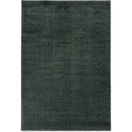 Sch&ouml;ner Wohnen Kollektion Teppich "Pure 250", gr&uuml;n (dunkelgr&uuml;n), B:67cm H:2,1mm L:130cm, Polypropylen, SCH&Ouml;NER WOHNEN-KOLLEKTION, Teppiche, Teppich, Indoor, Oeko-Tex