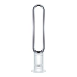 Turmventilator Dyson "AM07, mit Drehbewegung und Kippfunktion", silber (wei&szlig;, silber), B:19cm H:101,7cm T:20,3cm, Ventilatoren, Gleichm&auml;&szlig;iger Luftstrom - ohne Rotorfl&uuml;gel, Timerfunktion, Topseller