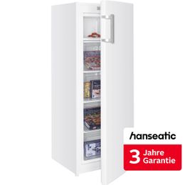 Hanseatic Gefrierschrank, Energieeffizienz: D (A-G), wei&szlig;, B:54,4cm H:142,6cm T:57,1cm, Gefrierschr&auml;nke, inkl. 3 Jahre Herstellergarantie, Topseller