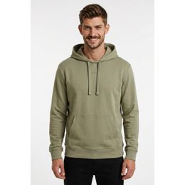 Kapuzensweatshirt Hugo "Dapo", Herren, Gr. L, light, pastel gr&uuml;n337, Sweatware, Obermaterial: 100% Baumwolle, unifarben, relaxed fit normal, Rundhals, B&uuml;ndchen, Sweatshirts, Kapuze mit Kordelzug, Relaxed Fit, Hugo Logo