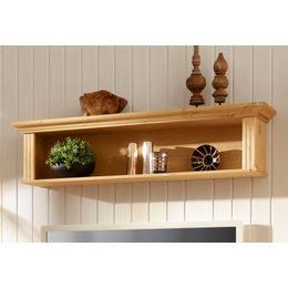 Wandregal OTTO HOME "Teresa, Regal, Wandboard", beige (natur), B:120cm H:26cm T:23cm, Massivholz, Regale, Wandregal, Breite 120 cm, aus massiver Kiefer, FSC-zertifiziert