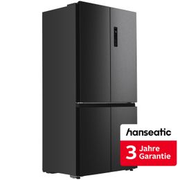 Hanseatic Multi Door "HCDA19090CBI", Energieeffizienz: C (A-G), schwarz, B:91cm H:190,5cm T:69cm, K&uuml;hlschr&auml;nke, inkl. 3 Jahre Herstellergarantie