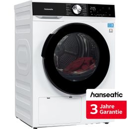 Hanseatic W&auml;rmepumpentrockner "HWT8BGT", Energieeffizienz: B (A-G), wei&szlig;, B:60cm H:85cm T:59cm, Trockner, inkl. 3 Jahre Herstellergarantie, Topseller