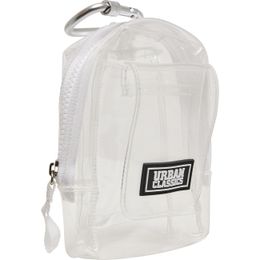 Bauchtasche Urban Classics "Urban Classics Unisex Transparent Mini Bag with Hook", Gr. onesize, transparent, 100% Thermoplastisches Polyurethan, unifarben, Taschen