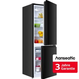 Hanseatic K&uuml;hl-/Gefrierkombination "HKGK14349C", Energieeffizienz: C (A-G), schwarz, Rechtsanschlag, K&uuml;hlschr&auml;nke, inkl. 3 Jahre Herstellergarantie, Topseller