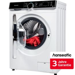 Hanseatic Waschmaschine "HWMK814A1", Energieeffizienz: A (A-G), wei&szlig;, B:60cm H:85cm T:48cm, Waschmaschinen, inkl. 3 Jahre Herstellergarantie