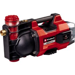 Akku-Gartenpumpe Einhell "AQUINNA 36/38 F LED", rot, B:20,3cm H:26,4cm L:51cm, Pumpen, 3.800 l/h, Power X-Change, ohne Akku und Ladeger&auml;t