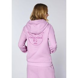 Kapuzensweatshirt Chiemsee, Damen, Gr. 40, orchid, 80% Baumwolle, 20% Polyester, Sweatshirts