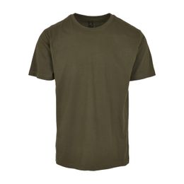 Kurzarmshirt Brandit "Brandit Herren Brandit Premium Shirt", Jungen, Gr. XXL, gr&uuml;n (olive), 100% Baumwolle, unifarben, normal, Rundhals, Shirts