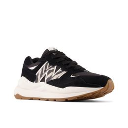 Sneaker New Balance "5740", Damen, Gr. 37,5, schwarz, Leder, Synthetik, Textil, Schuhe Sneaker