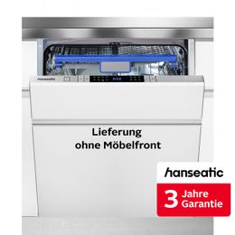 Hanseatic vollintegrierbarer Geschirrsp&uuml;ler "HI6B14B13D", Energieeffizienz: B (A-G), silberfarben, B:60cm H:82cm T:55cm, Geschirrsp&uuml;ler, inkl. 3 Jahre Herstellergarantie, Topseller